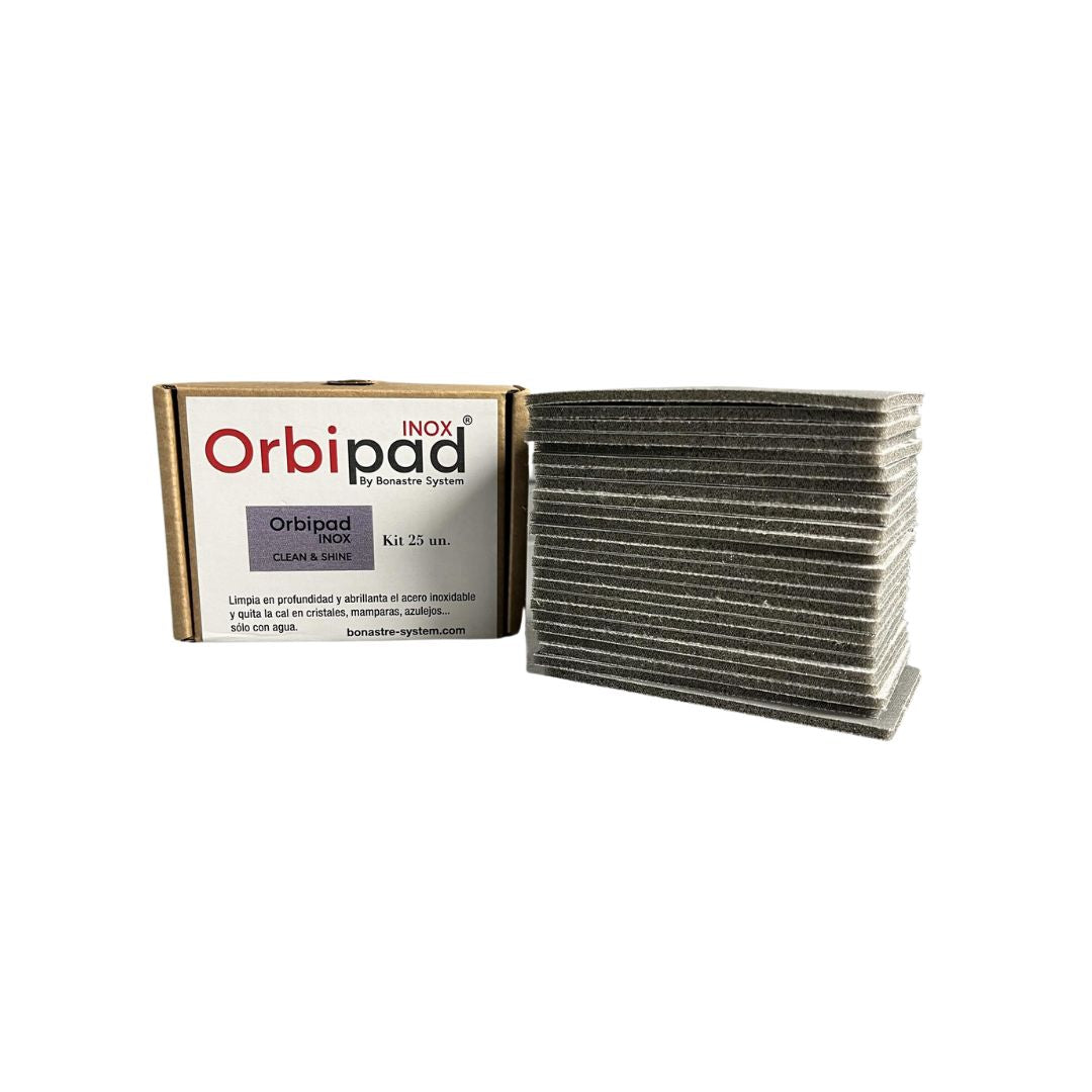 Bonastre Orbi Pad Inox Stainless Steel Pads x25 – Cleanspec Cumbria Limited